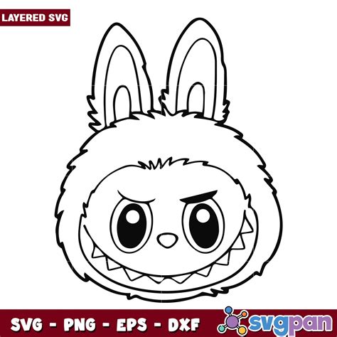 Labubu Evil Smile Svg Labubu Blind Box Svg Labubu Dolls Svg Svgpan