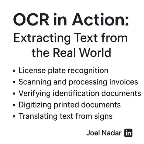 How Ocr Is Revolutionizing The World With Ai And Computer Vision Joel