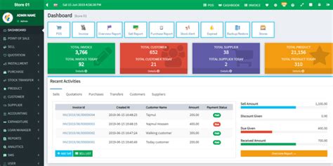 create erp hrm pos and inventory using php laravel by nourin wehost