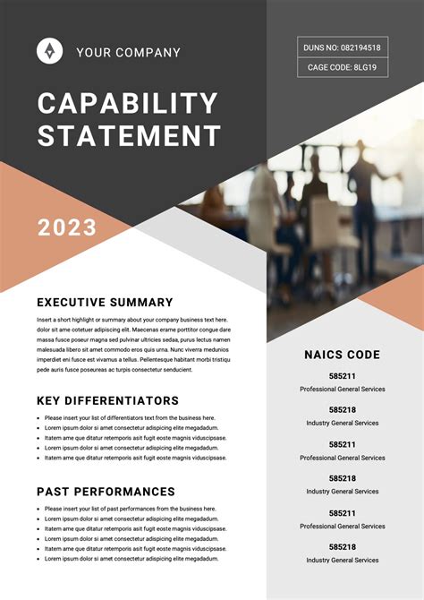 Capability Statement Design Theory