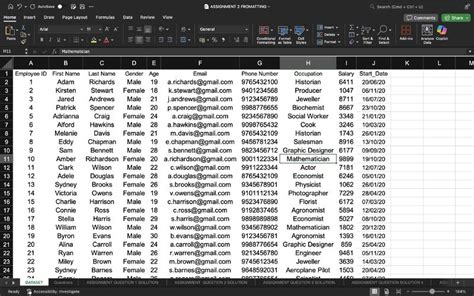 Day1 Excel Dataanalytics Spreadsheetskills Datamanagement Techskills Gagan Makhija