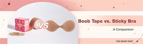 Boob Tape Vs Sticky Bra A Comparison The Boob Tape