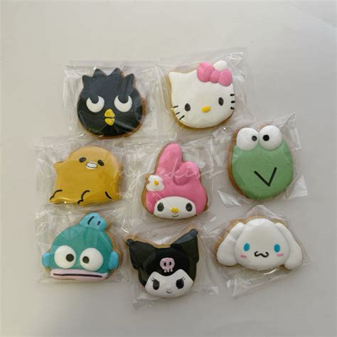 Sanrio Sugar Cookies Fancy Cookies Butter Cookies Icing Cookies Cute