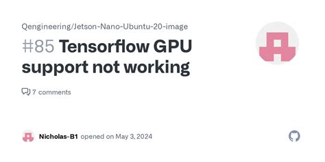 tensorflow gpu support not working · issue 85 · qengineering jetson
