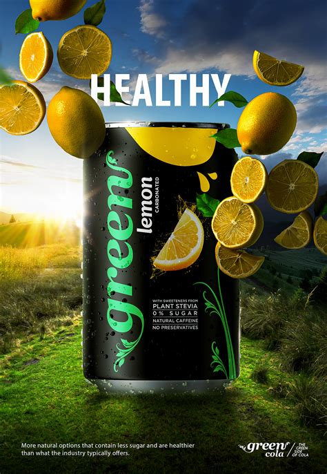 Green Cola Behance Behance