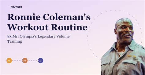 Ronnie Colemans Workout Routine 2026 Routines