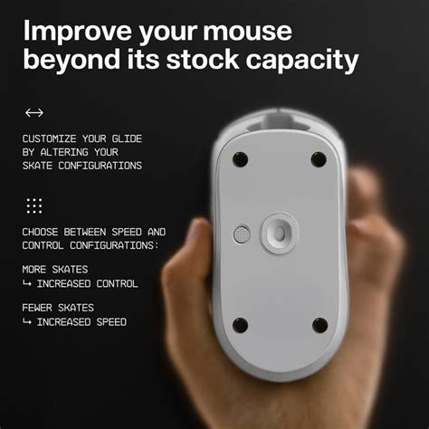 Wallhack Ptfe Pill Mouse Skates Premium Universal Dot Skates Mouse Feet