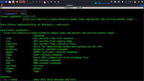 Offensive Security Tool Pypykatz Black Hat Ethical Hacking