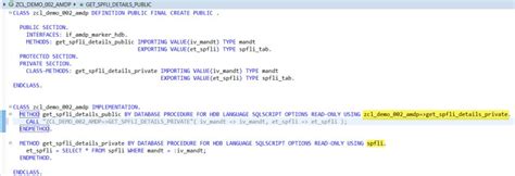 Calling Amdp Procedure From Another Amdp Procedure Sapcodes