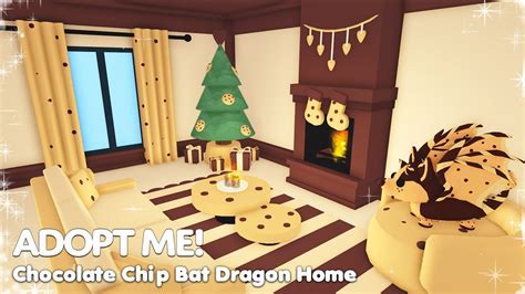 Chocolate Chip Bat Dragon Home Speed Build In Adopt Me Roblox Youtube