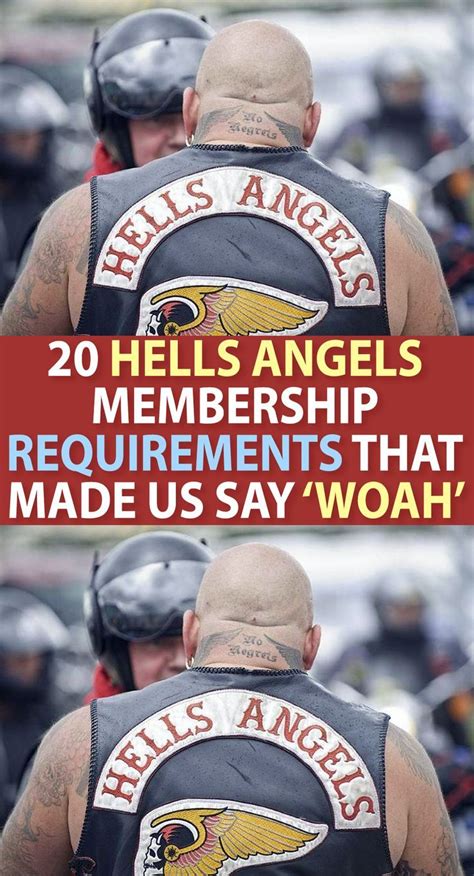 Rules That Even The Notorious Hells Angels Have To Follow Artofit