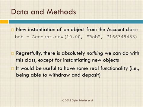 ppt chapter 9 defining classes and creating objects powerpoint presentation id 2096566