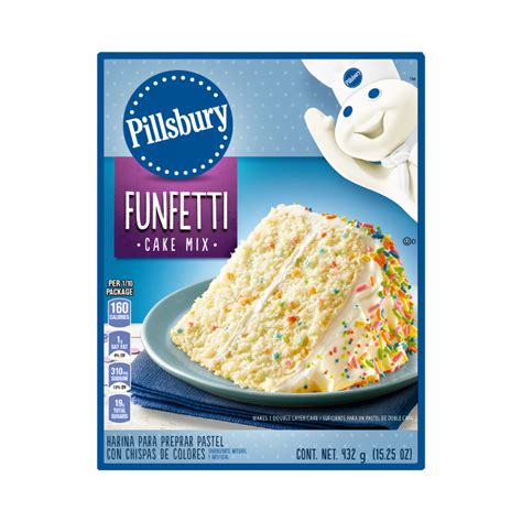 Pillsbury Funfetti Cake Mix Mercasid