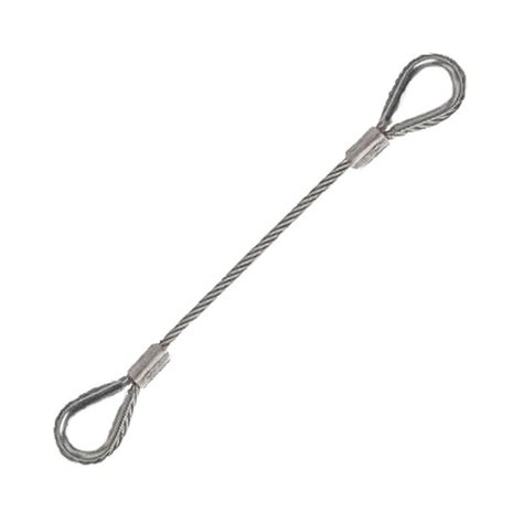 Eslingas En Cable De Acero Soluciones Integrales En Seguridad