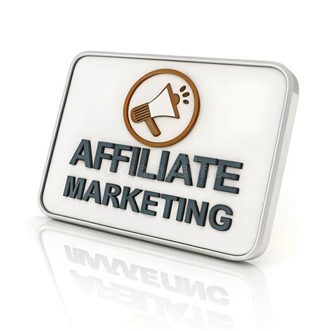 3d Rendering Affiliate Marketing Isolated Useful For Advertising