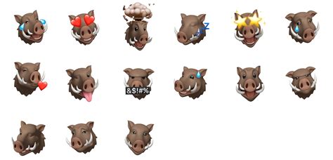 Boar Memoji Boar Head Exploding Know Your Meme