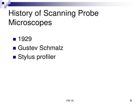 Ppt Scanning Probe Microscopes Spm Powerpoint Presentation Free Download Id40678