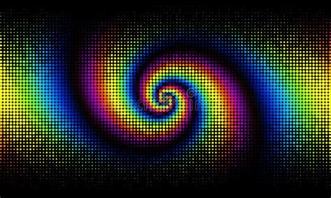 Abstract Technology Particles Halftone Vector Background Stock Illustration Illustration Of