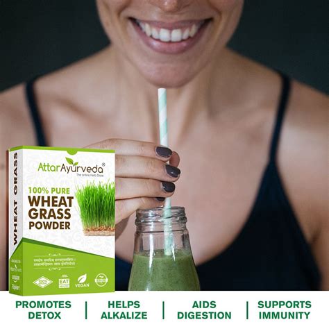 Wheatgrass Powder Attar Ayurveda
