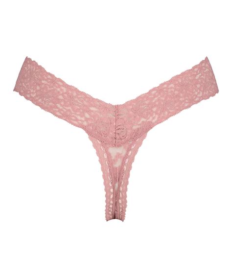 String En V Taille Extra Basse Pour €7 99 Strings And Boxerstrings Hunkemöller