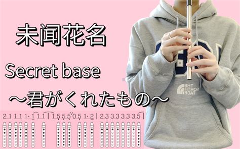 【爱尔兰哨笛】【附谱】爱尔兰哨笛吹未闻花名ed《secret Base ~君がくれたもの~》 挖大西蛙 挖大西蛙 哔哩哔哩视频