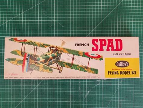 Avión French Spad Vii Aeromodelismo Guillows Madera Cuotas Sin Interés