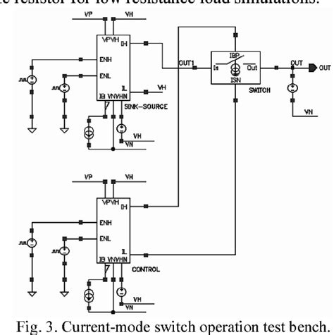 Figure 3 From High Voltage Current Controlled Analog Switches For