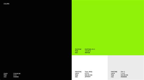 19 Neon Green And Black Color Palette Color Palette With Eerie Black