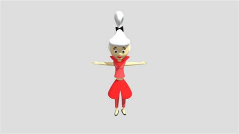 Judy Jetson T Pose Download Free 3d Model By Guilherme Navarro Guinavarro Al [524df66