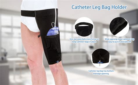 Catheter Leg Bag Holder Cotton Fabric Catheter Bag Holder