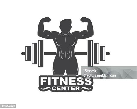 보디 빌더 피트니스 체육관 아이콘 로고 배지 벡터 일러스트 강철에 대한 스톡 벡터 아트 및 기타 이미지 강철 과중한 짐