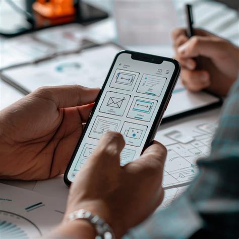 Conceptualizing Mobile App Ui Design Software Graphic Development With