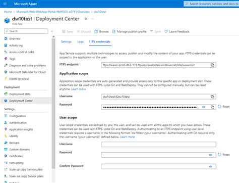 Running In Azure Dynamicweb 10 Developer Documentation