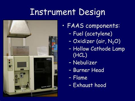 Ppt An Introduction To Flame Atomic Absorption Spectrometry Faas Powerpoint Presentation