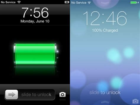 Ios 6 Vs Ios 7 Lock Screen Tim Slade Award Winning Freelance ELearning Designer