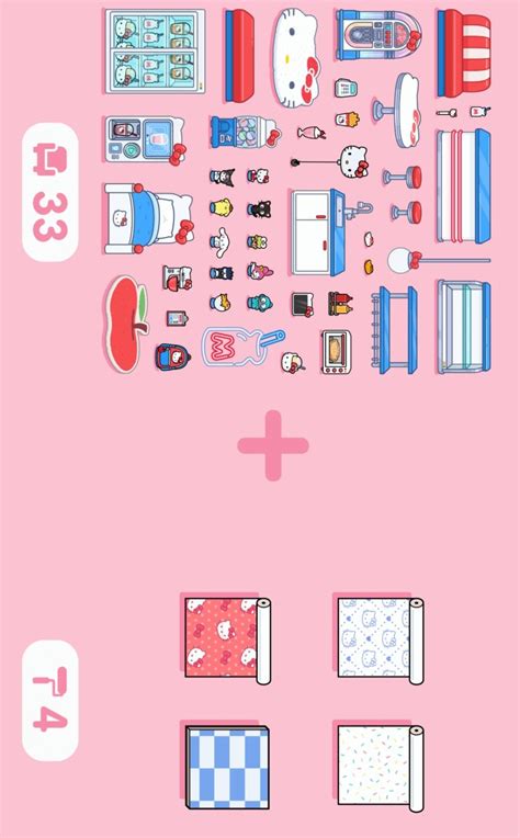 Hello Kitty Rooms, Life Words, Miniture Things, Art Sketchbook, Cute ...