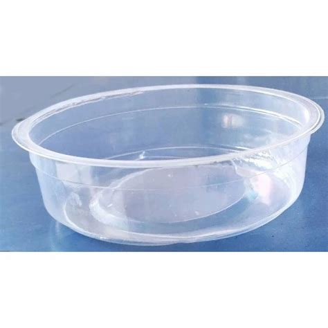 Plastic Round 250 Ml Disposable Food Container At ₹ 140piece In