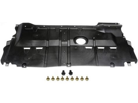 Front Center Lower Undercar Shield Compatible With 2006 2010 Mazda