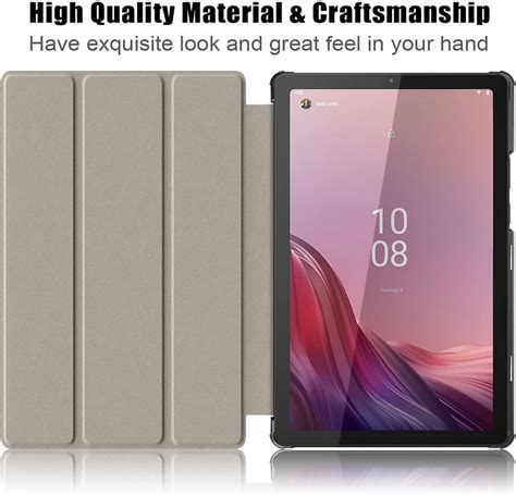 Funda Para Tablet Lenovo Nook De Pulgadas Cubierta Ligera Y Delgada Para Lenovo Tab M