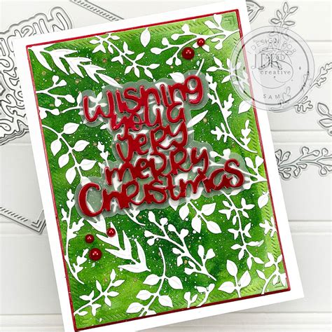 Mini Foliage Dies For The Holidays Ldrs Creative