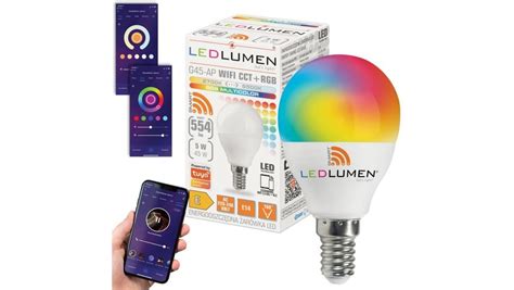 Żarówka Led G45 Ap E14 5w Led Wifi Cctrgb Ebay