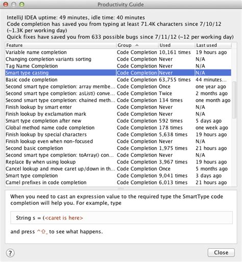 Better Code Completion In Intellij Idea 12 Leda The Intellij Idea Blog