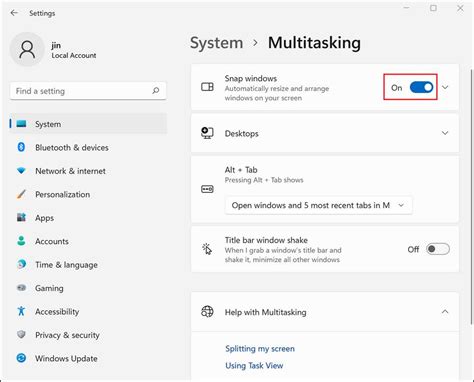 How To Enable Or Disable The Snap Layouts Feature In Windows