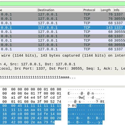 Wireshark Capture Of The Command The Attacker Captures The Altered Download Scientific Diagram
