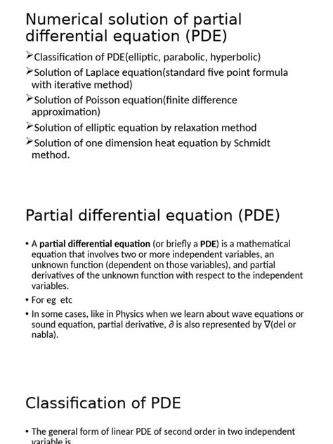 Laplace And Poisson Pdf Partial Differential Equation Equations