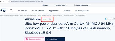 Solved Stm32cubemx Please Be Aware Target Stm32wb1mmcx Is
