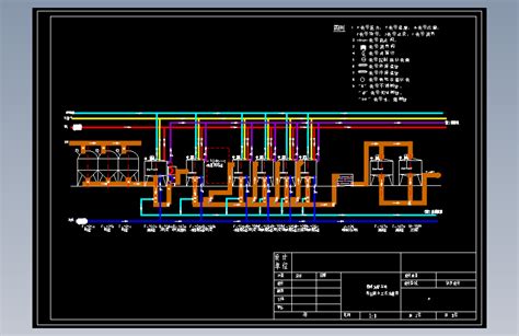 果醋发酵车间带控制点流程图 Aotucad Dxf 模型图纸下载 懒石网