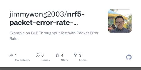 Github Jimmywong2003nrf5 Packet Error Rate Measurement On Ble