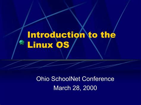 PPT Introduction To The Linux OS PowerPoint Presentation Free Download ID