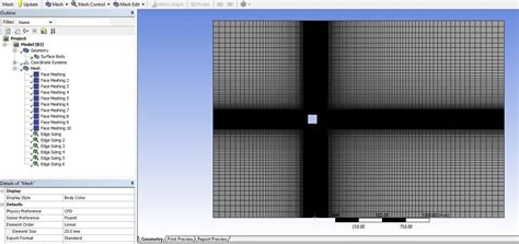 The Quad Mesher Failed On One Or More Faces Ansys Meshing Warning
